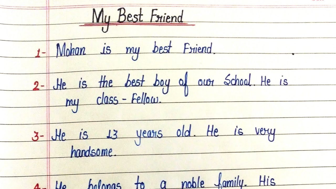 How Do I Write About My Best Friend My Best Friend On 10 Line My how-do-i-write-about-my-best-friend-my-best-friend-on-10-line-my