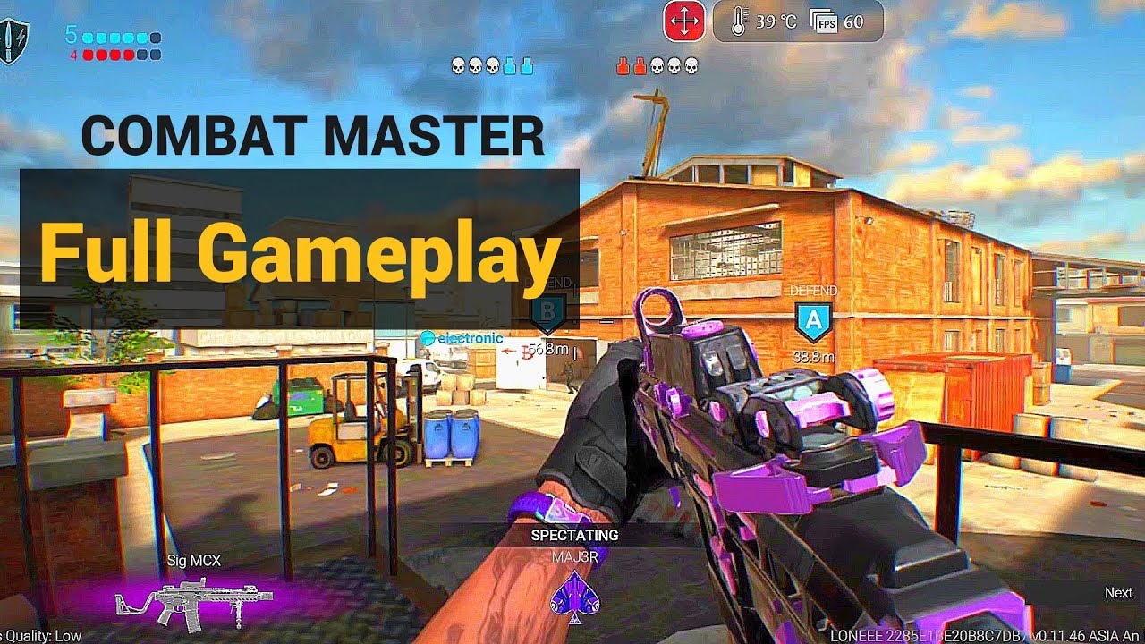 Combat Master fps full gameplay / lonestar gaming - YouTube