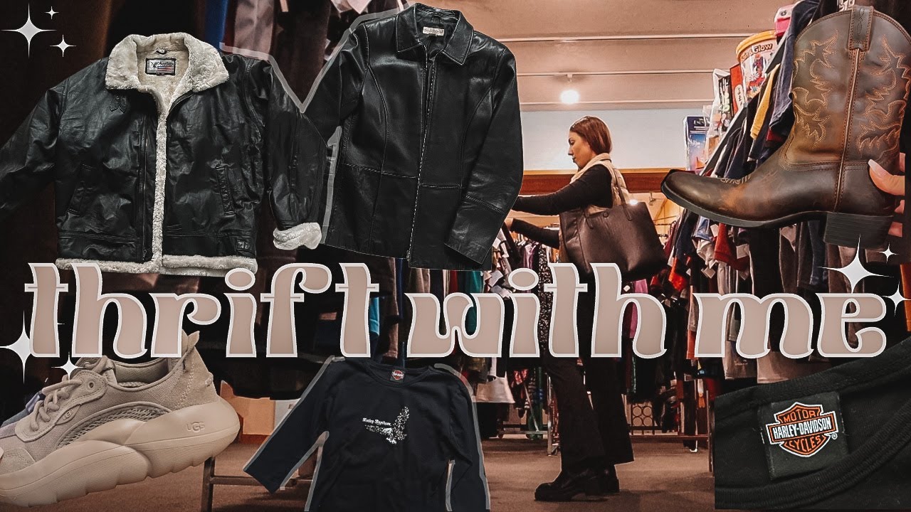 Thrifting my DREAM jacket! winter thrift with me! + thrift Haul - YouTube