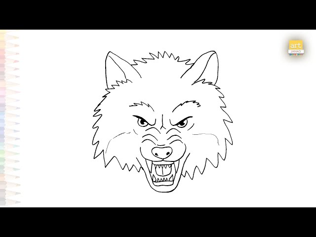 Angry Animal Drawings Easy