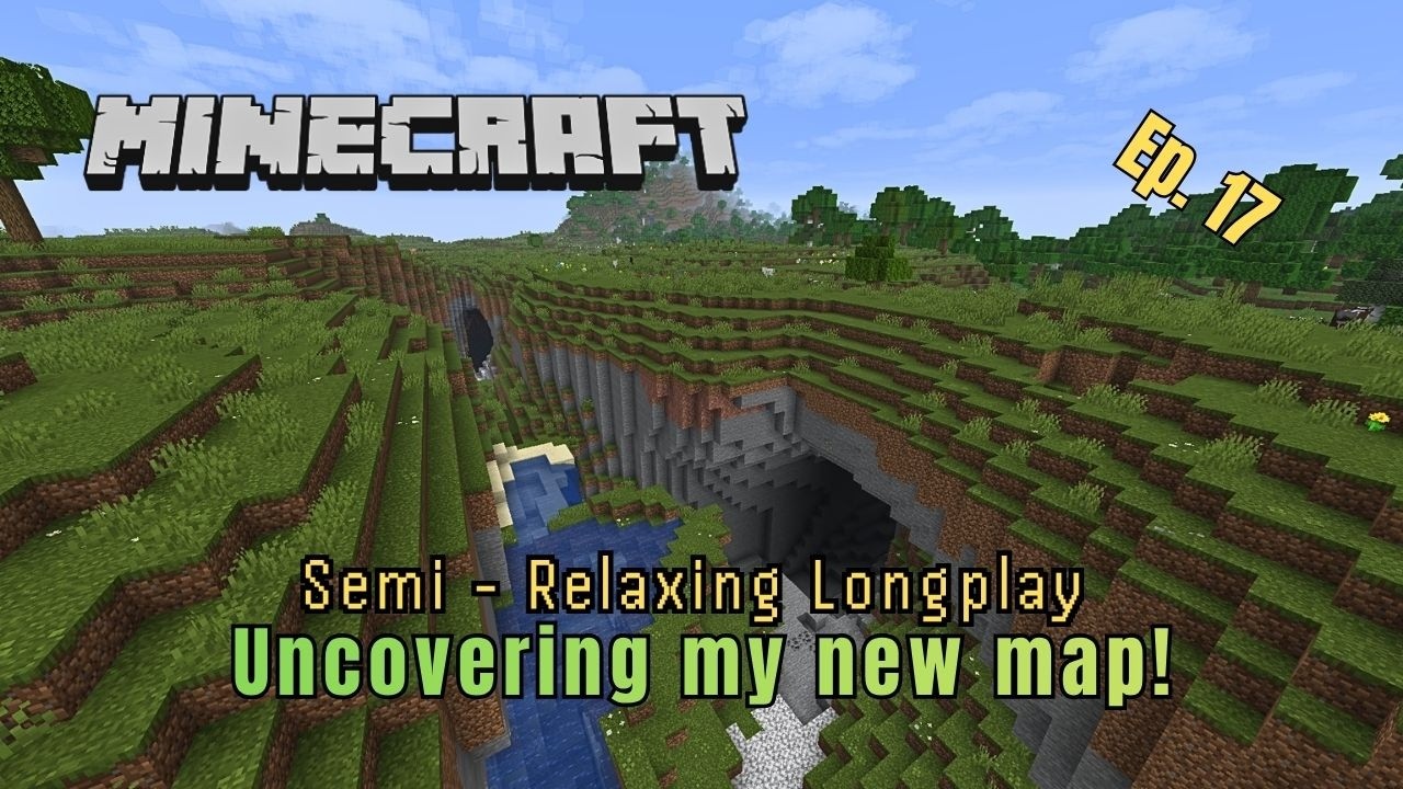 Expanding My Minecraft Map | Hunting for new Biomes (No Commentary ...