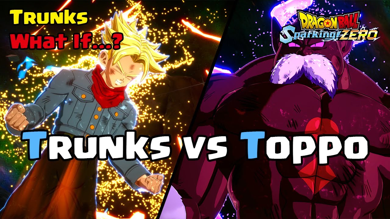 Trunks vs Toppo | Dragon Ball Sparking Zero - YouTube