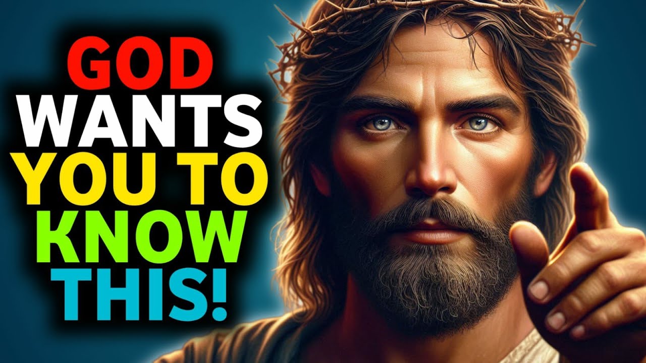 Holy Motivation : God Wants You to KnowThis| God Message Now | Holy ...