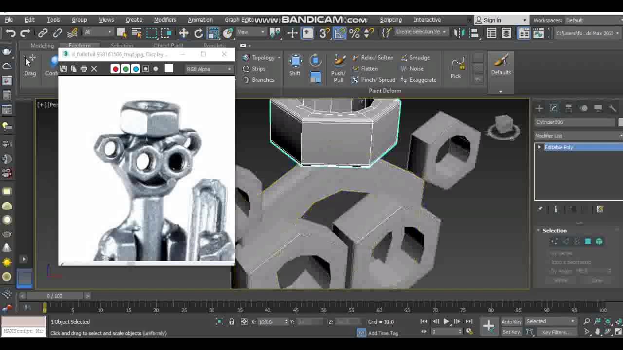 modeling bolt character - YouTube