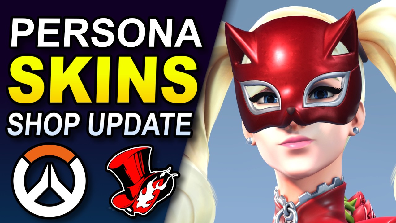 Trying out ALL NEW Persona 5 Skins in Overwatch 2! - YouTube