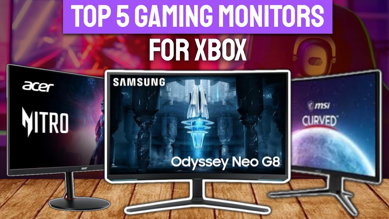 Top 5 Gaming Monitors for Xbox Series X in 2025! - YouTube