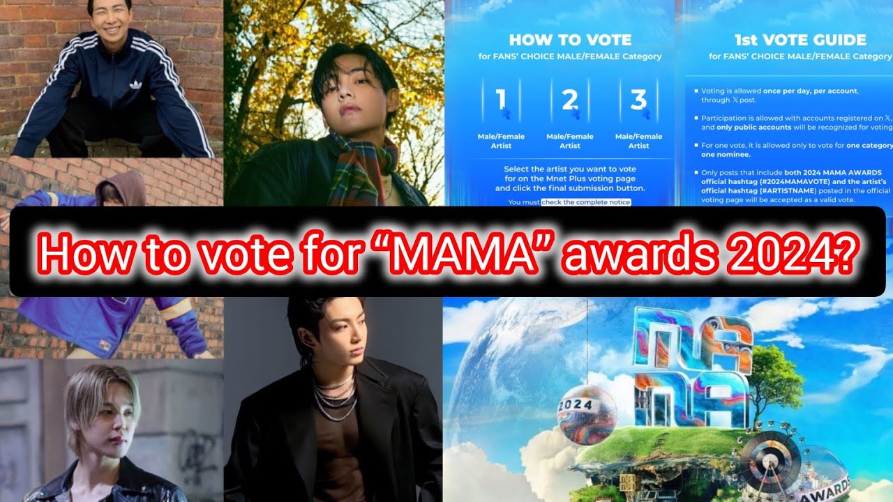 How to vote for “MAMA" awards? explained in details.#bts #update # ...