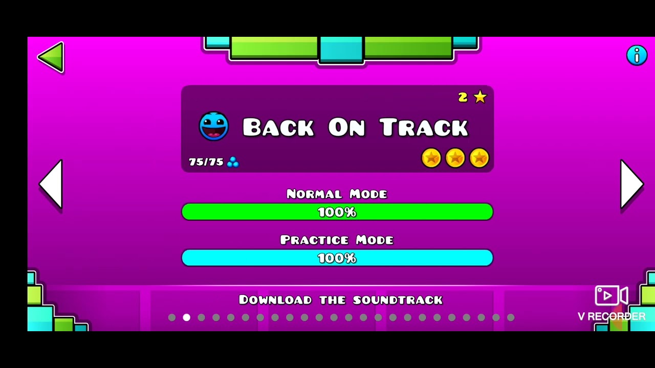 gra geometry dash - YouTube