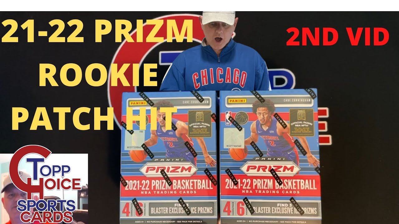2021-22 PRIZM BASKETBALL ROOKIE PATCH HIT - YouTube