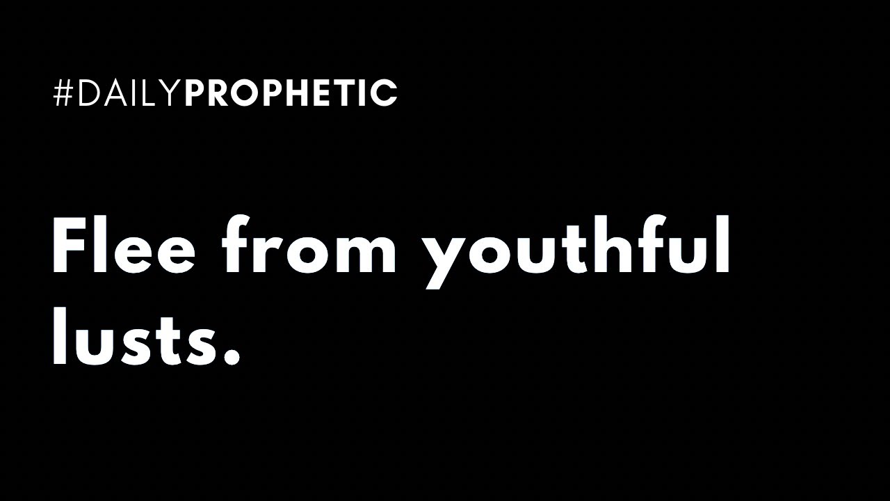 Prophetic Word | Flee, Run Away, Escape... 🏃🏾 - YouTube