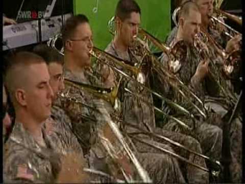 1st Armored Division Band - In the Mood - YouTube