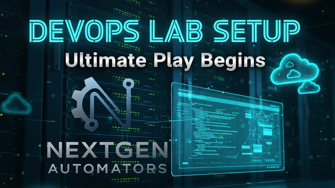 ULTIMATE LAB SETUP - Hands-On DevOps Lab Setup Guide - YouTube