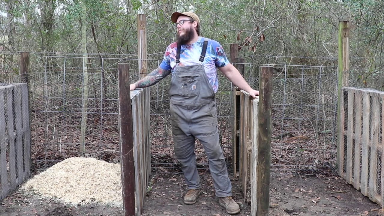 How We Built A "Temporary" Compost Stall... Easy!!! (#37) - YouTube