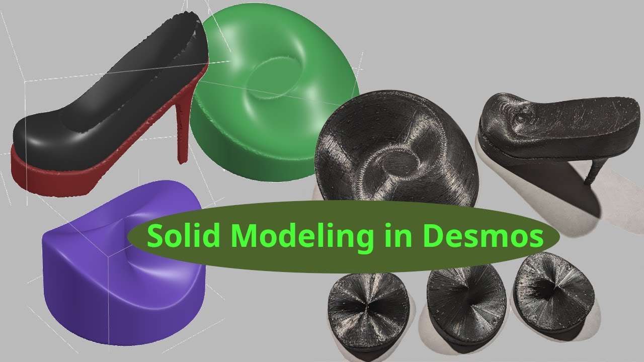 Solid Modeling in Desmos - Ep. 1 - Basic Workflow - YouTube