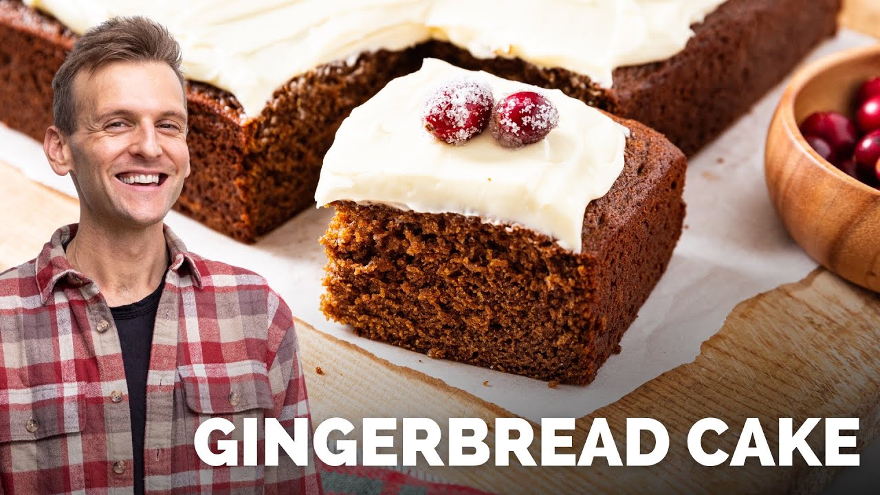 Gingerbread Spice Cake - YouTube