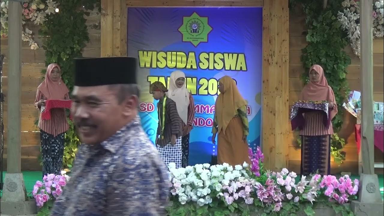 Wisuda Purna siswa kelas 6 SD Muhammadiyah Bendo - YouTube