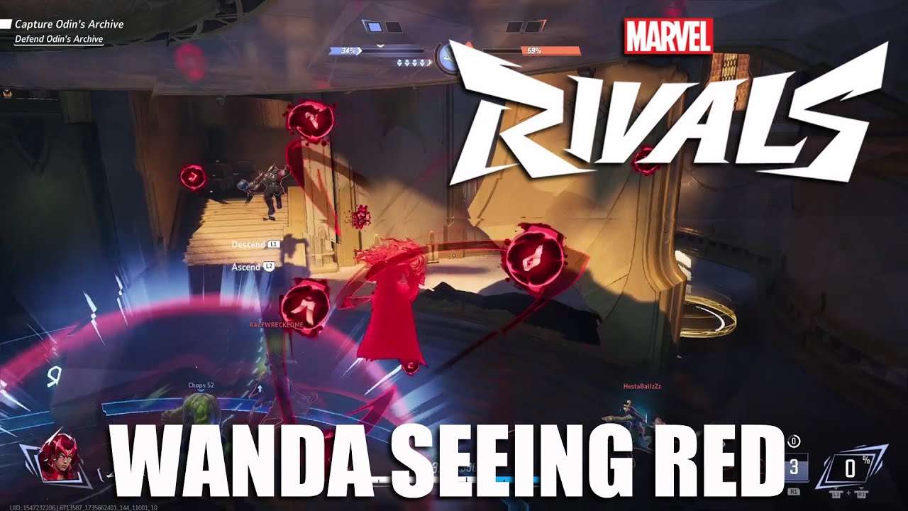 Marvel Rivals - Wanda seeing Red - YouTube