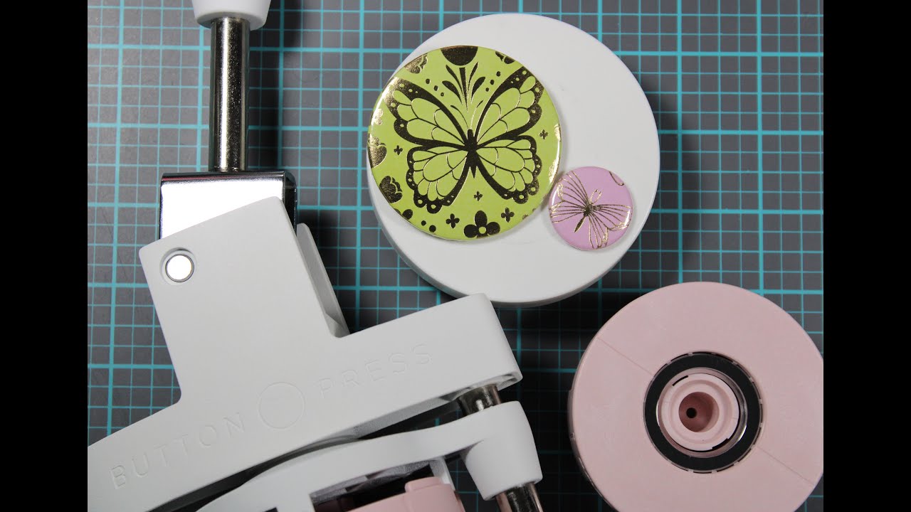 We R Memory Keepers Button Press Review - YouTube