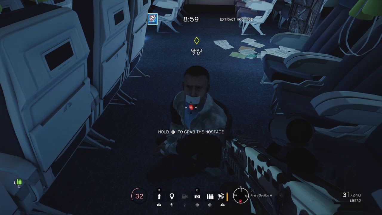 4:20 "President Plane" Hostage Rescue (Tom Clancy's Rainbow Six Siege ...