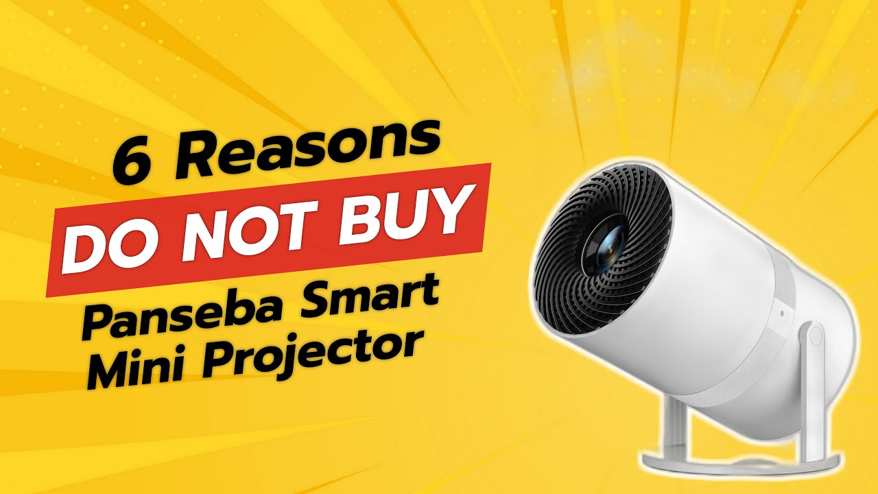 DON'T BUY PANSEBA SMART MINI PROJECTOR BEFORE WATCHING THIS VIDEO! 🚫🎥 ...