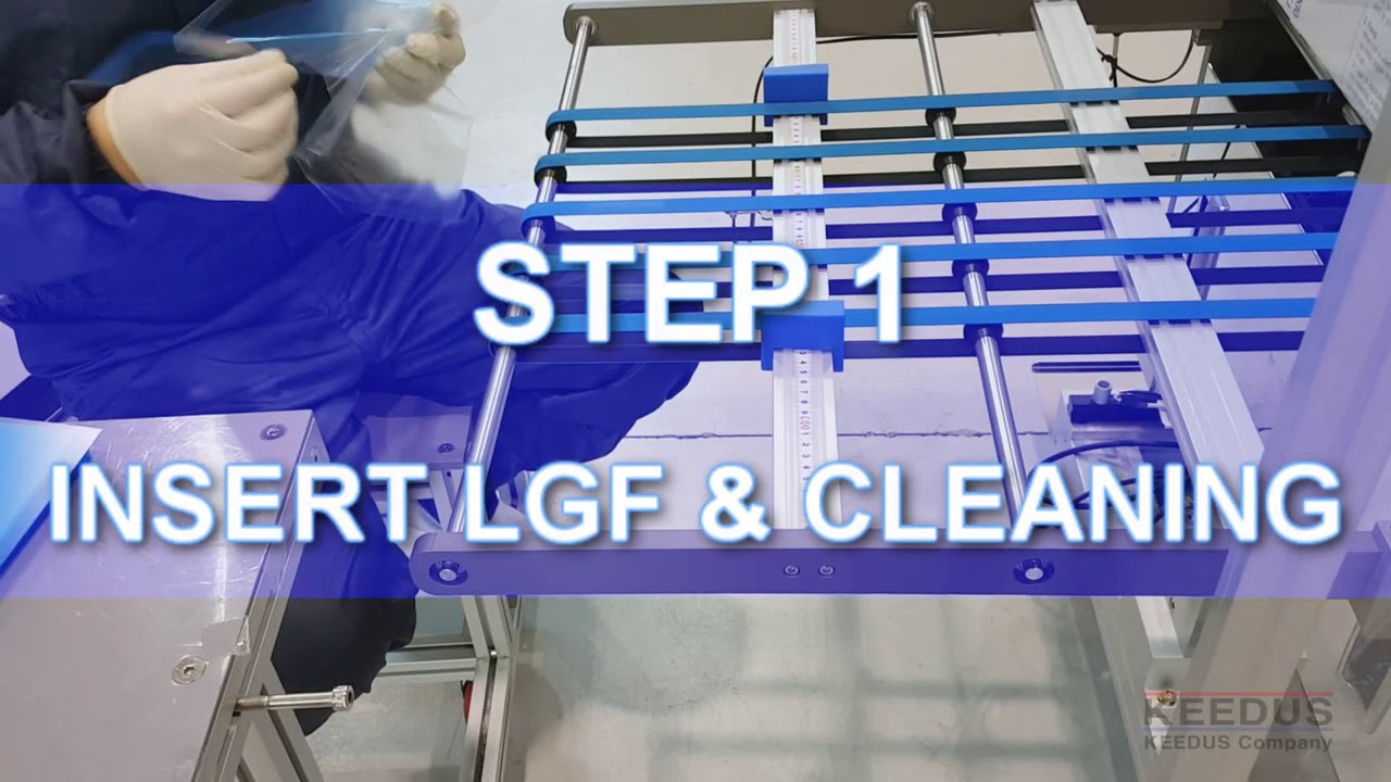 LGP Roll stamping machines / 도광판 롤스템핑 머신 - YouTube