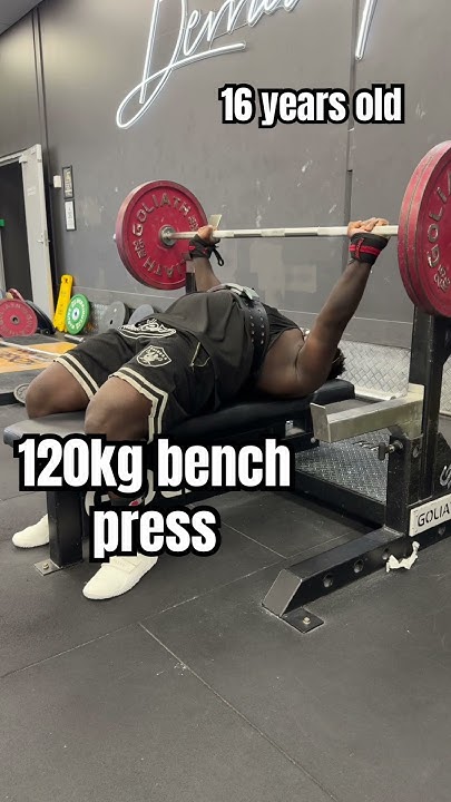 This kid can bench 120kg so easy #remix #music #viralvideo #motivation #trending #shorts #funny ...