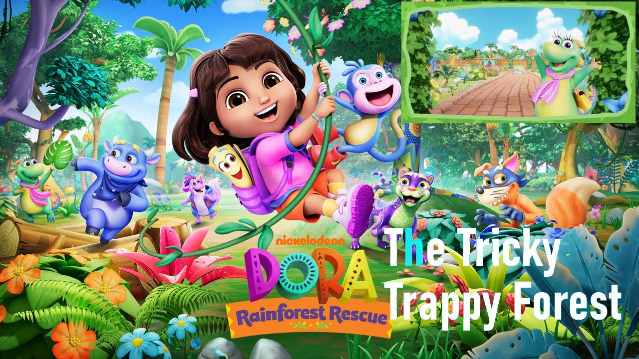 Dora, Rainforest Rescue The Tricky Forest Gameplay part 2 #dora # ...