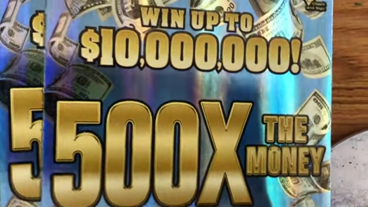 Scratch Off Tickets New Ticket Tuesday 500X the Money! - YouTube