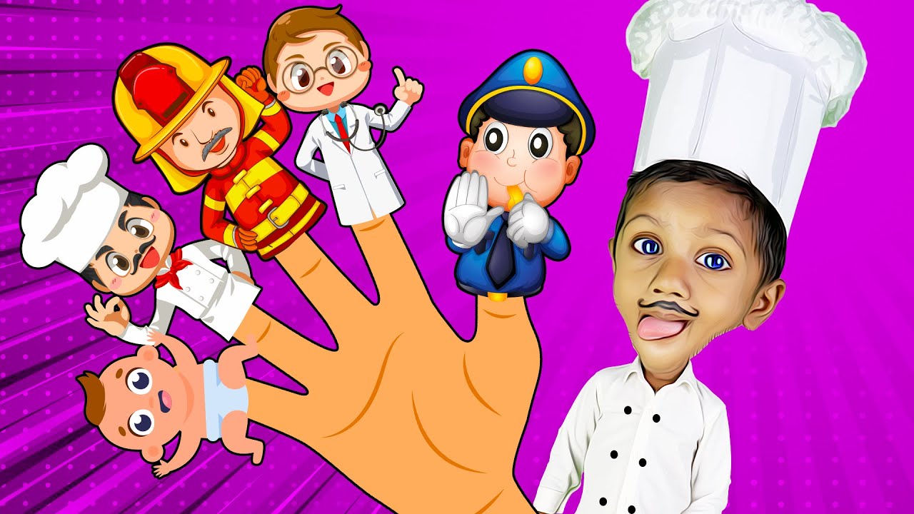 Job Career Song | Job Finger Family Song for Children - YouTube