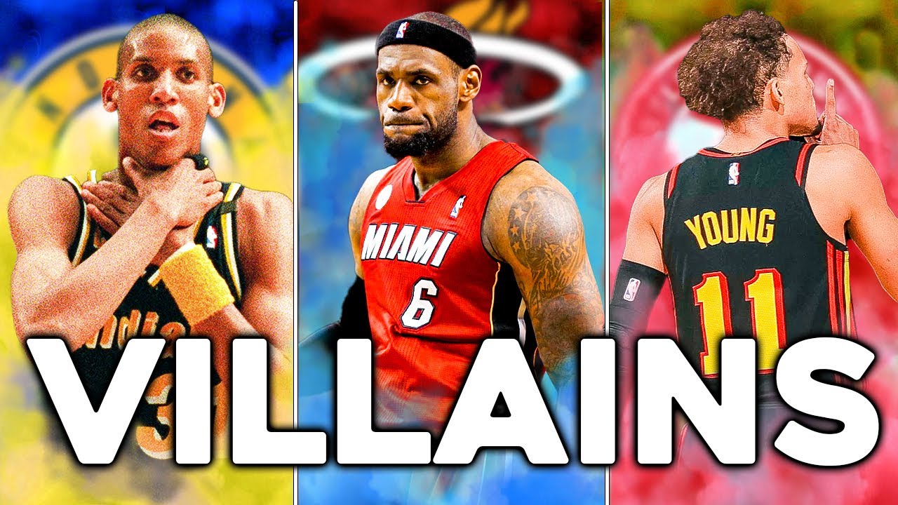 12 Biggest VILLAINS in NBA History - YouTube