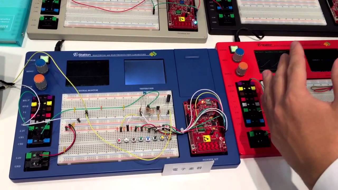 MGIC’s E-Station Electronic Exercise System using PSoC 5LP Demo at ET 2014 Show in Yokohama ...