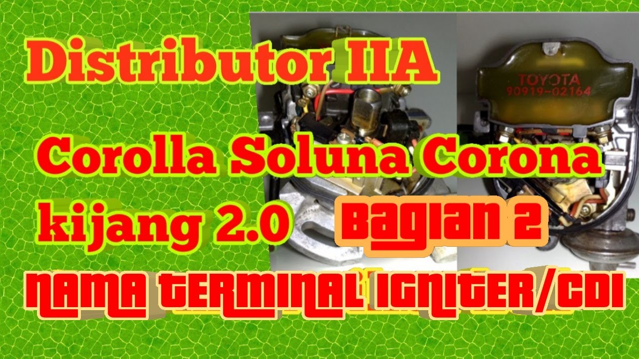 DISTRIBUTOR PENGAPIAN MESIN MOBIL || IIA BAGIAN 2 - YouTube