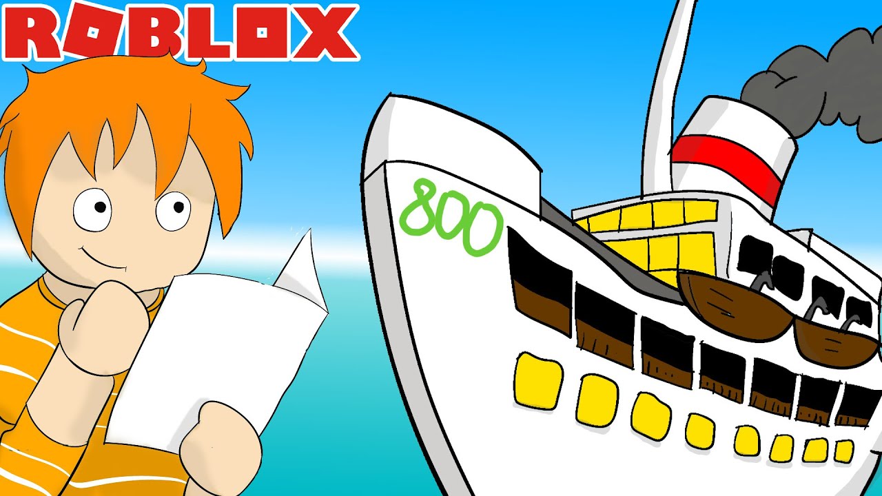 NAJWIĘKSZY STATEK ŚWIATA W ROBLOX! - - YouTube