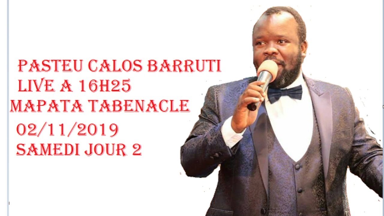 PASTEUR CARLOS A MAPATA TABERNACLE PARIS JOUR 2 titre : Le puissant conquérant - YouTube