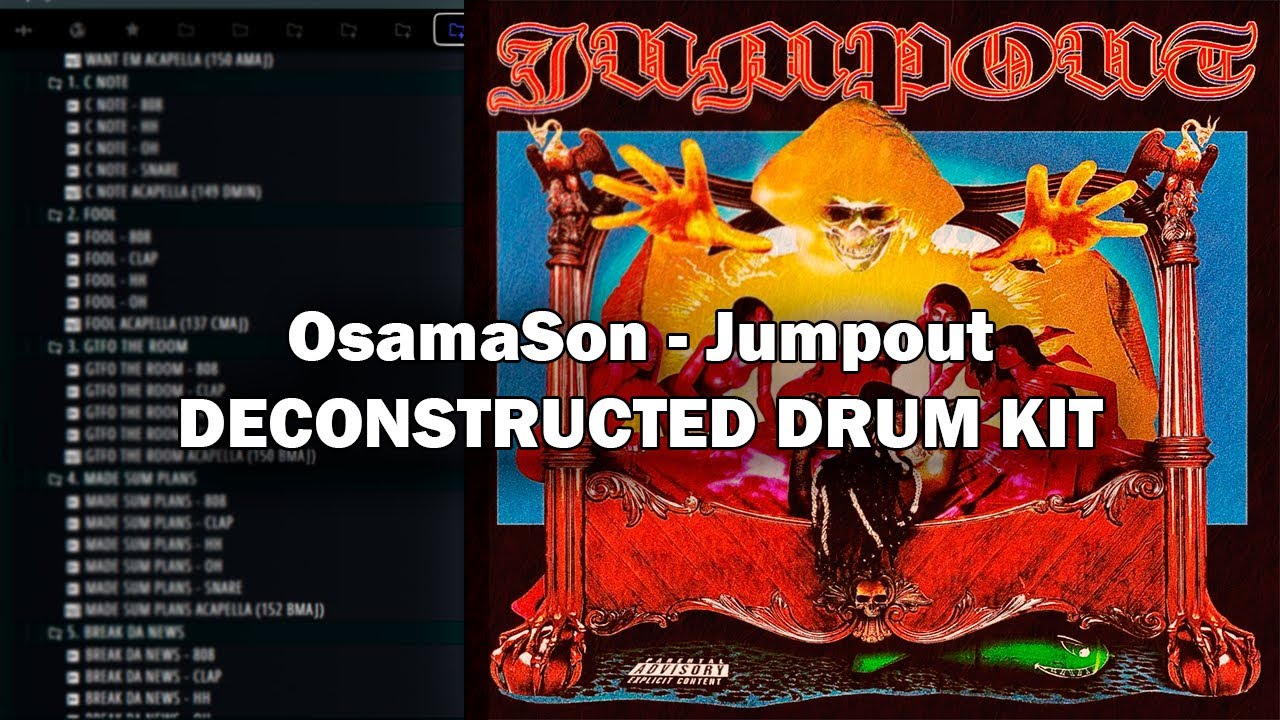 Free OsamaSon Jump Out Deconstructed Drum Kit | All Jump Out Drum ...
