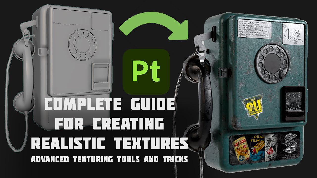 Create Ultra-Real Textures with Substance 3D Painter (Full Guide) Part ...