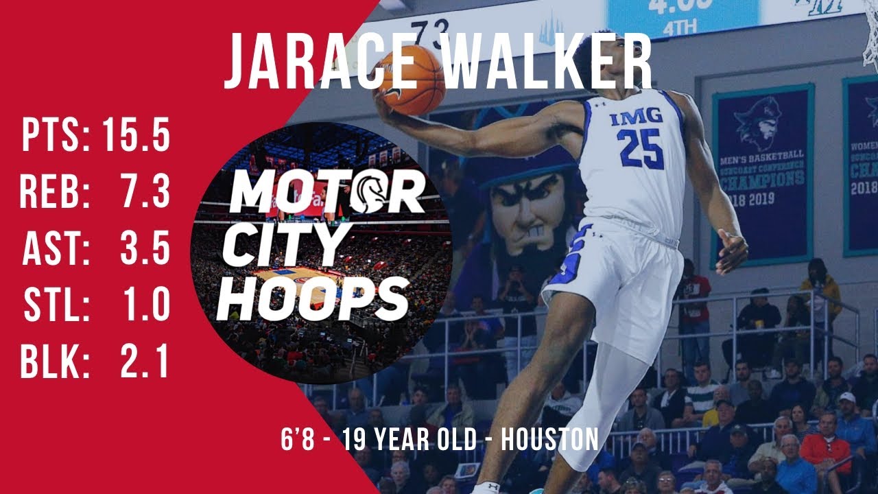 Jarace Walker - Pre Season 2023 NBA Draft Player Profile - YouTube