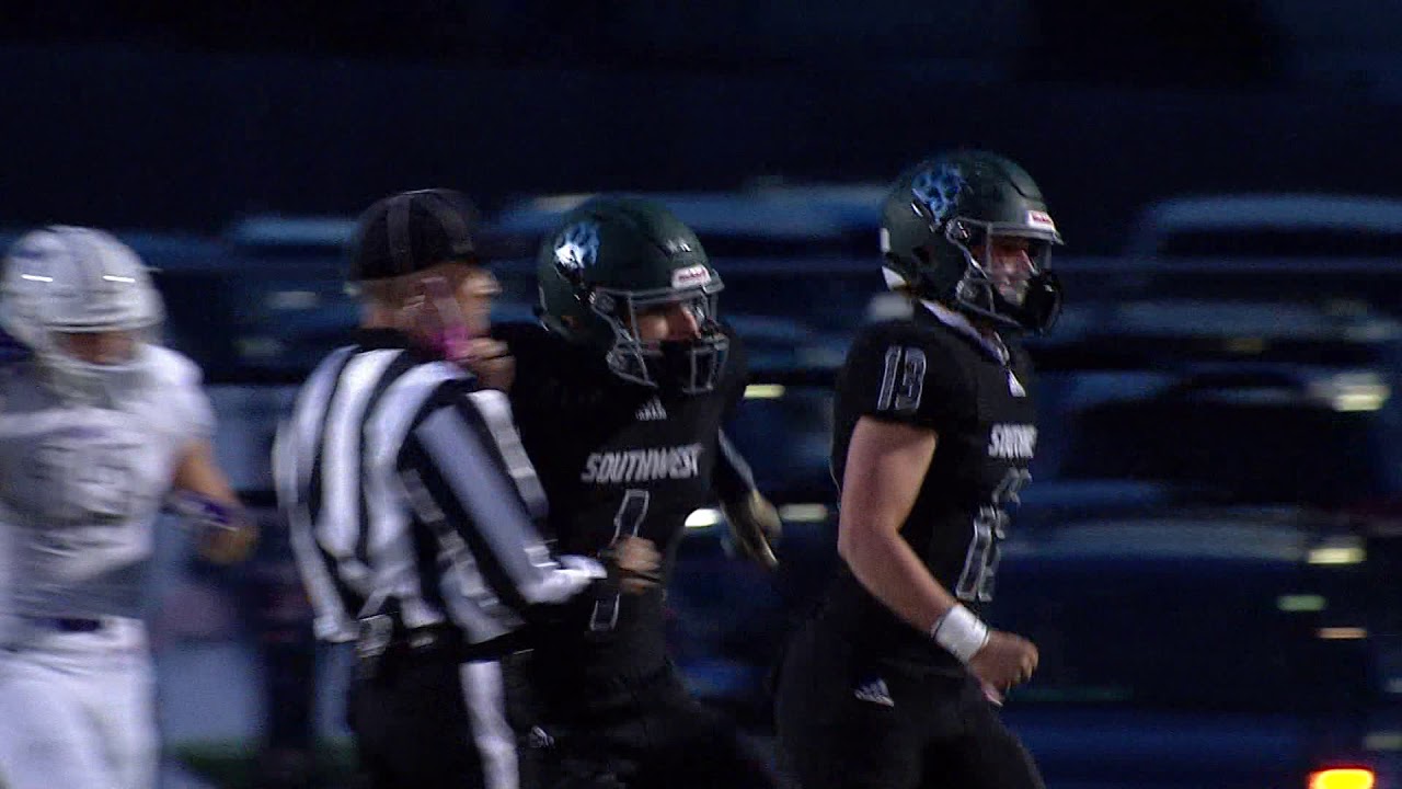 Caden Hacker interception vs BVNW - YouTube