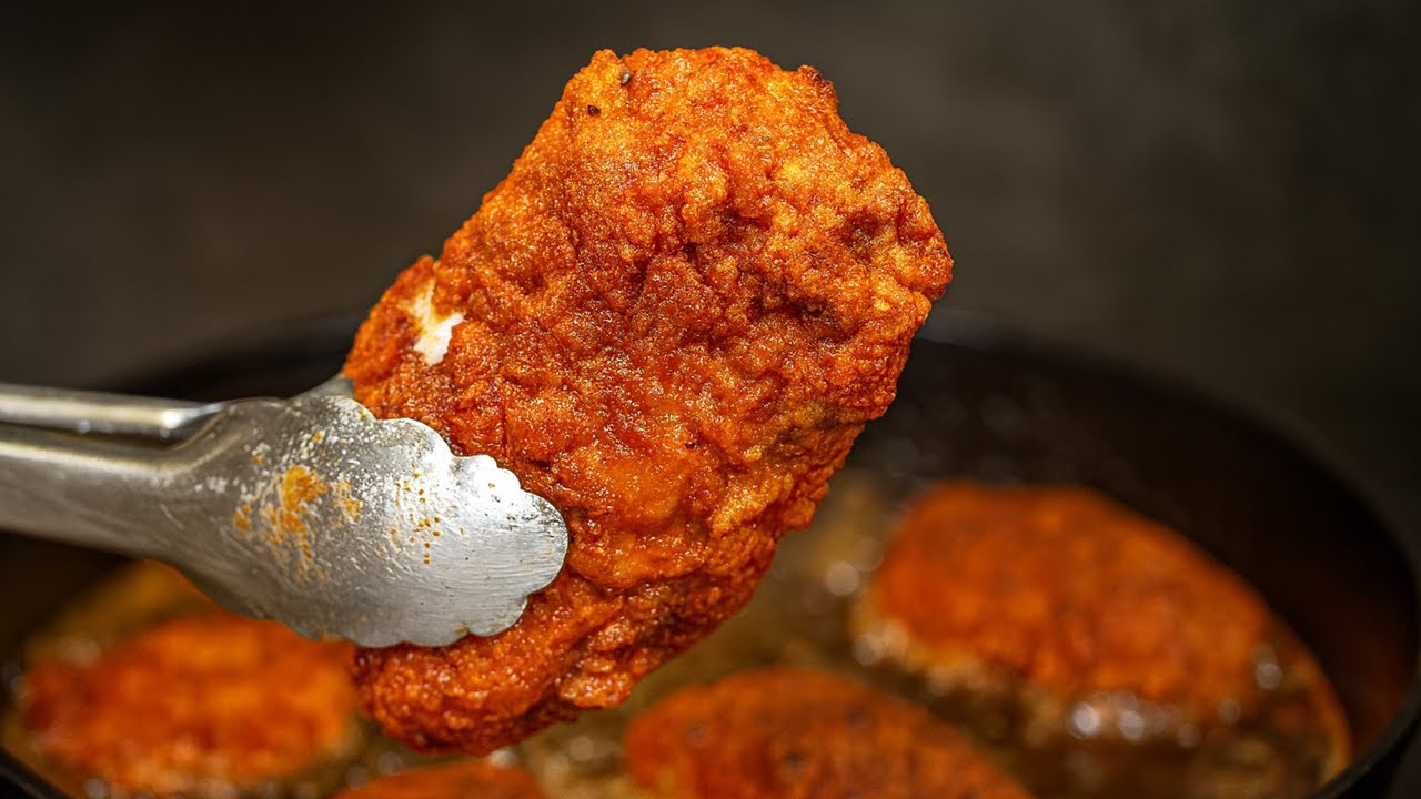 Egyptian Fried Chicken Recipe (Chicken Pané) | فراخ بانيه - YouTube