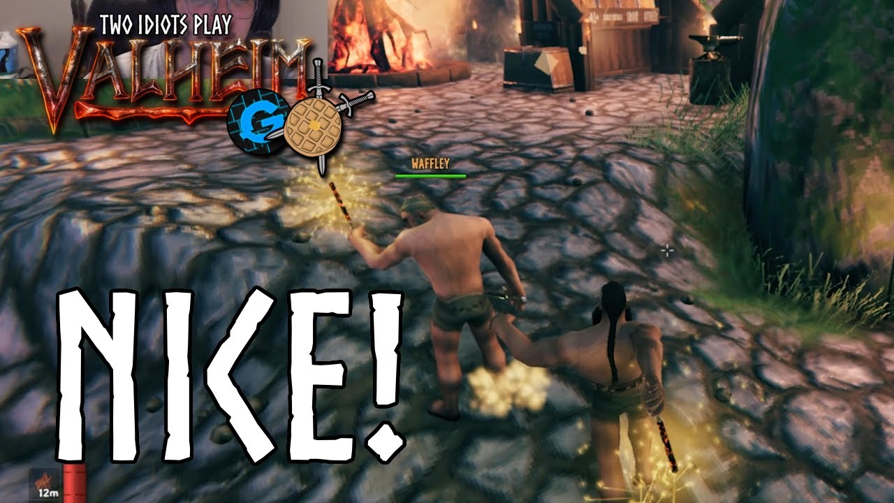 Nice | Two Idiots Play Valheim | Ep. 69 w Waffles - YouTube
