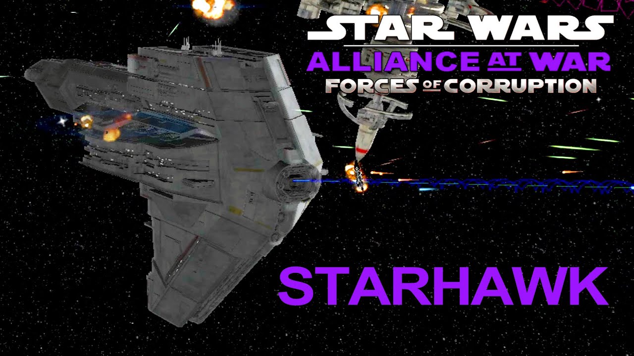 THE STARHAWK | Star Wars Empire at War | Alliance At War Mod - YouTube