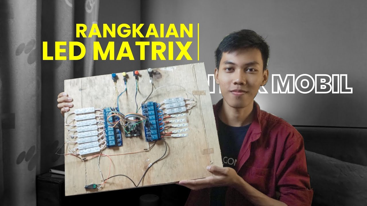 Penjelasan Lengkap Rangkaian Lampu Led Matrix PADA MOBIL | ESP32 - YouTube