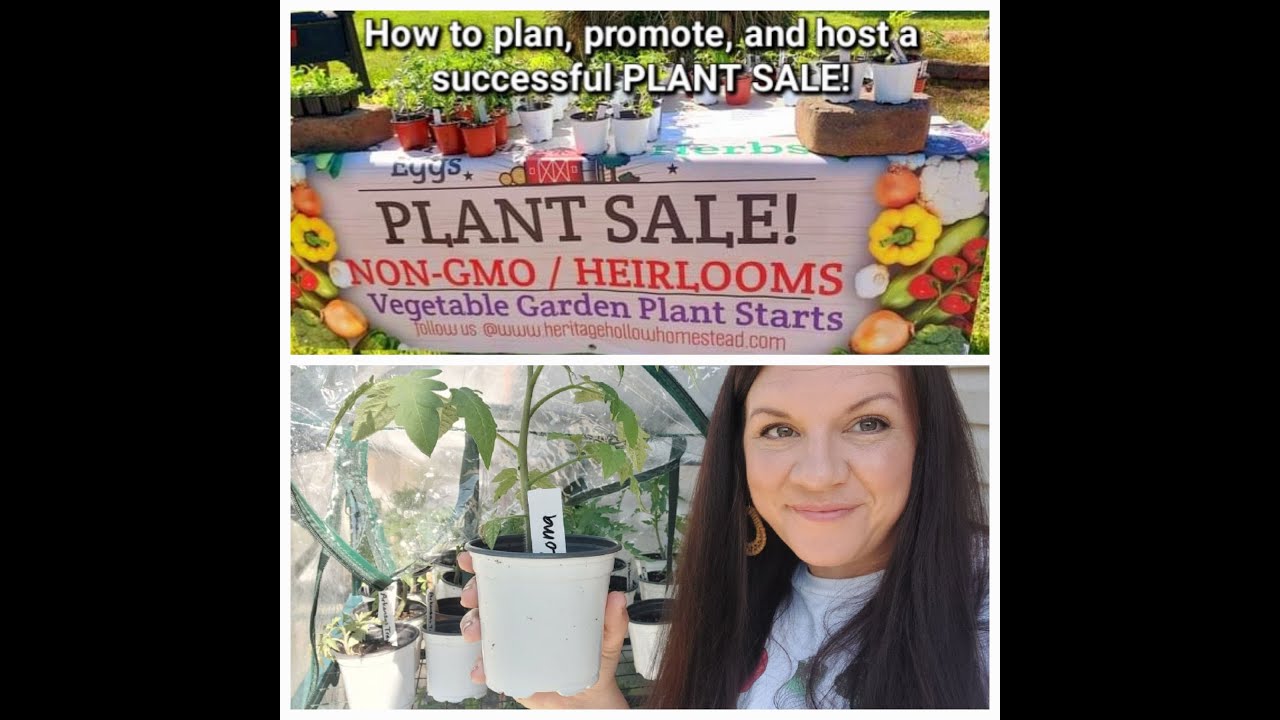 PLANT SALE! How to plan, promote and host a successful plant sale from ...