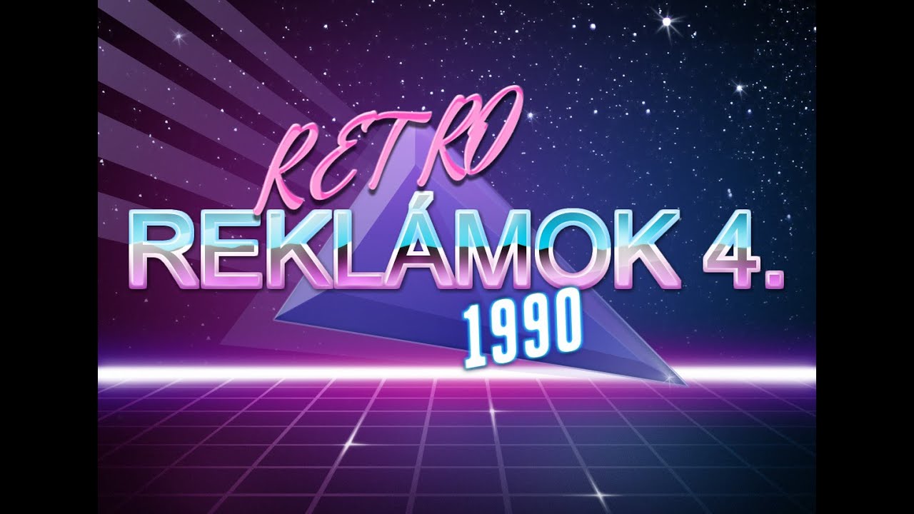 Retro reklámok 4. (1990) VHSRip - YouTube