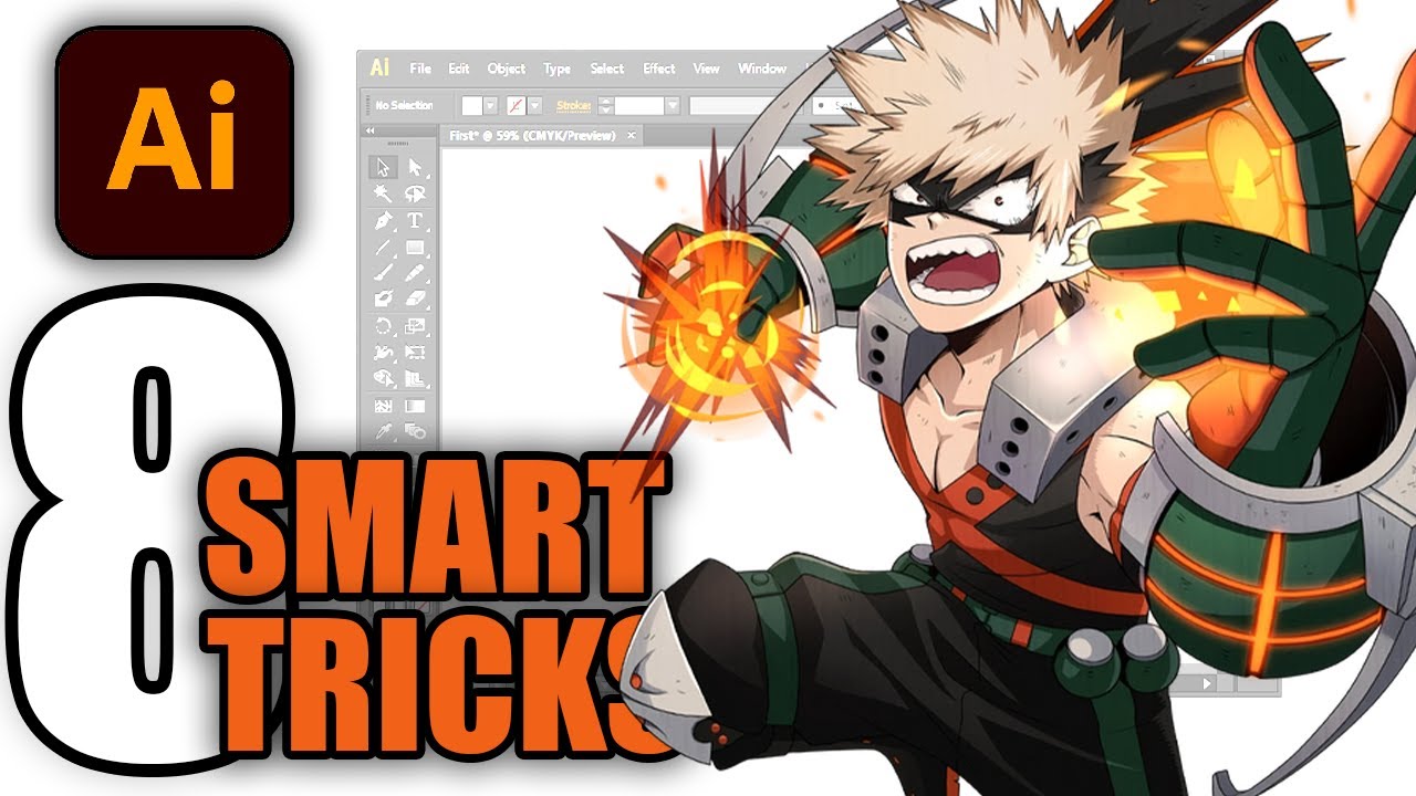8 Amazing Adobe Illustrator Tricks - YouTube