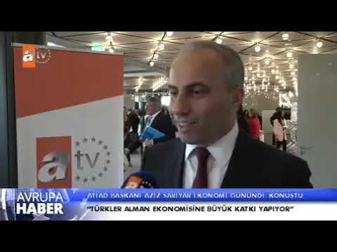 ATIAD Türk-Alman Ekonomi Günü 2019, ATV Avrupa Haber'de (6.5.2019)