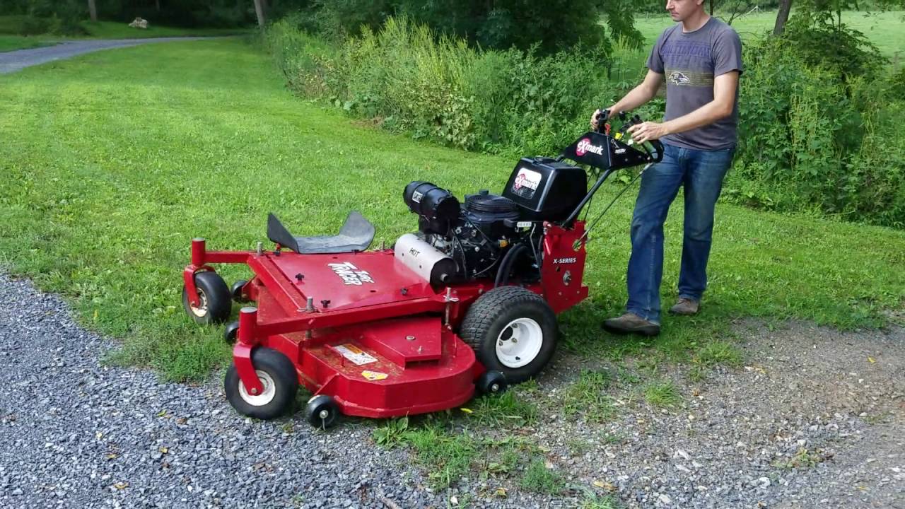 2012 Exmark 60" Turf Tracer Walk Behind Mower For Sale Inspection Video ...