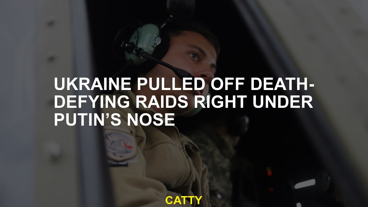 Ukraine Pulled Off Death-Defying Raids Right Under Putin’s Nose - YouTube