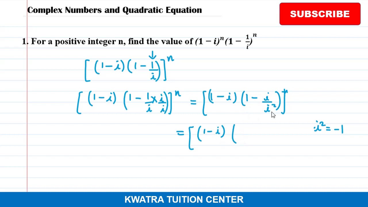 1 For A Positive Integer N Find The Value Of 1 i n 1 1 i n 1-for-a-positive-integer-n-find-the-value-of-1-i-n-1-1-i-n