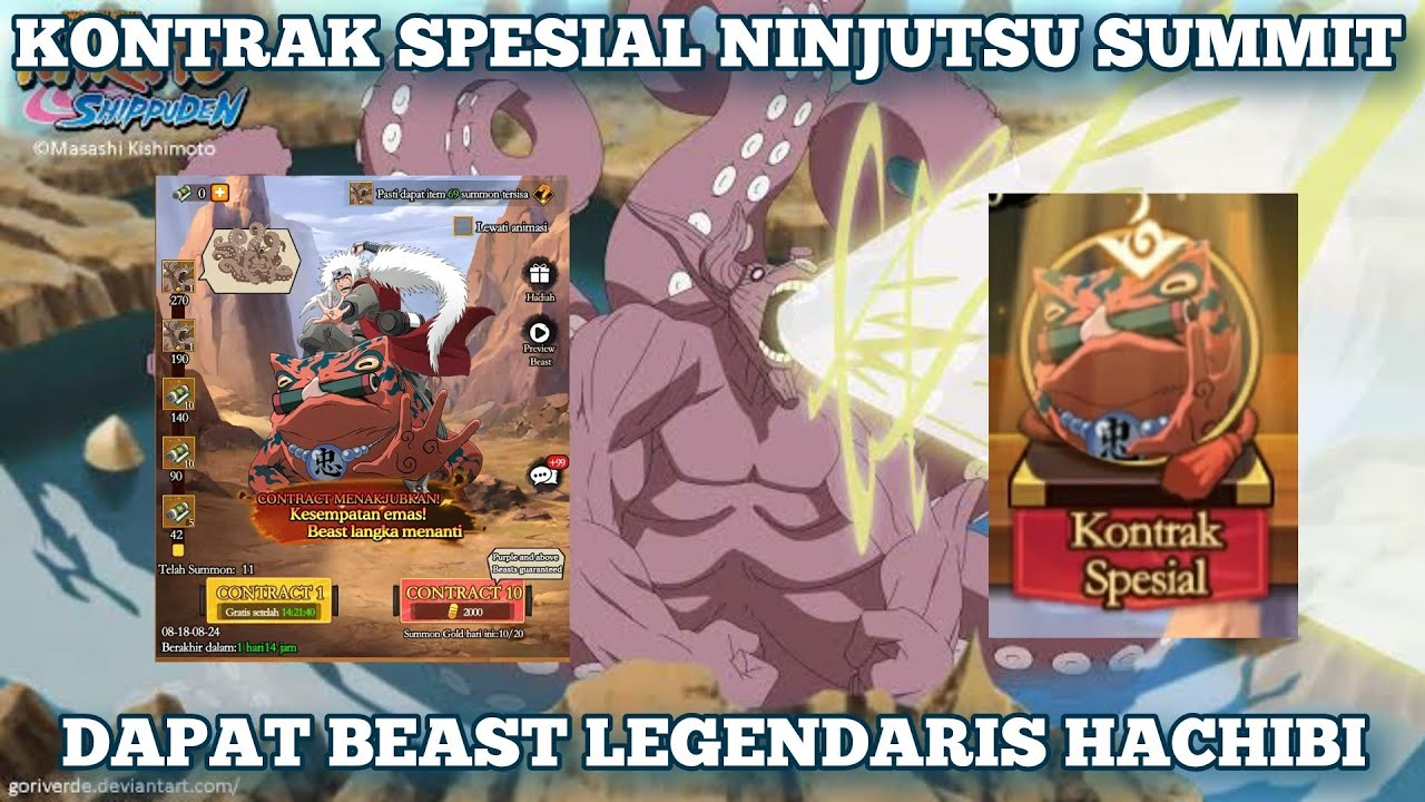 Summon Spesial Ninjutsu Summit Terbaru 2022 ! Redeem Code | Gift Code ...